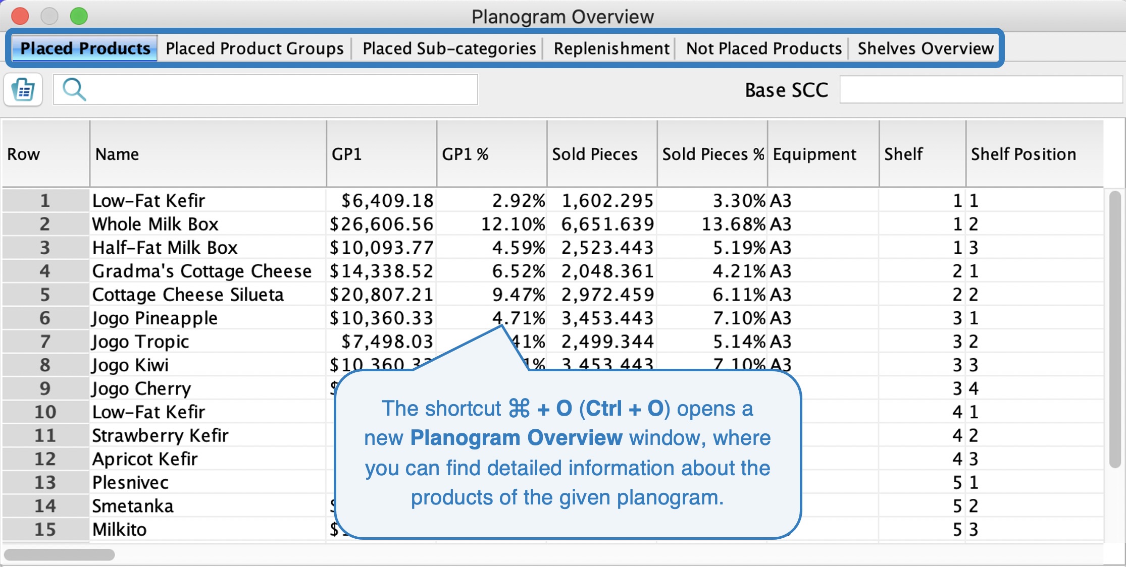 Keyboard Shortcuts in the Project editor | Manual | Quant - Intelligent ...