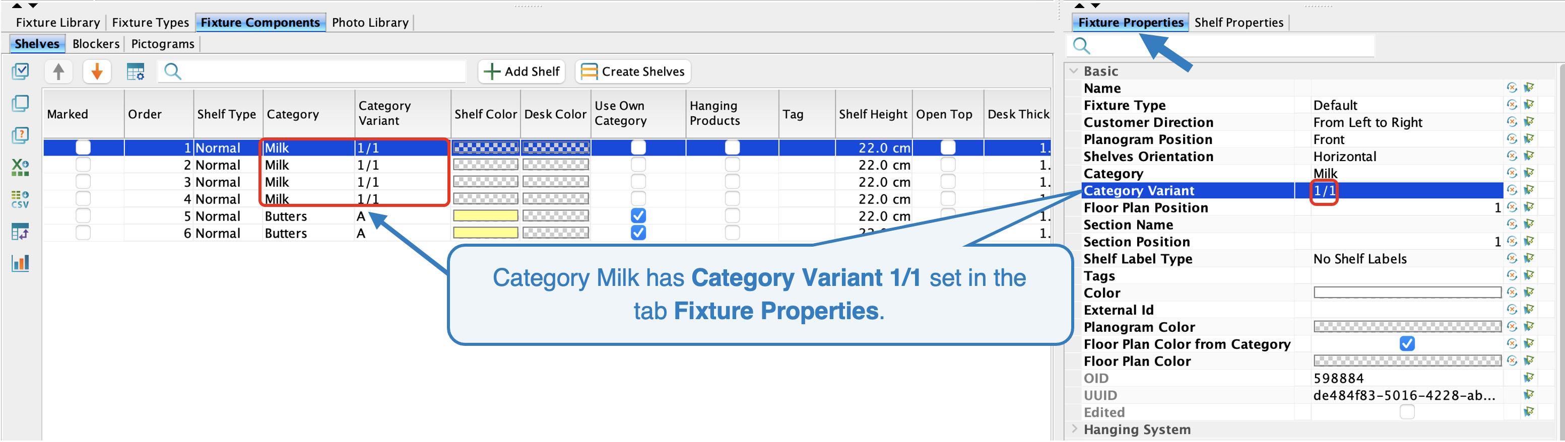 Category Variants | Manual | Quant - Intelligent Retail Platform