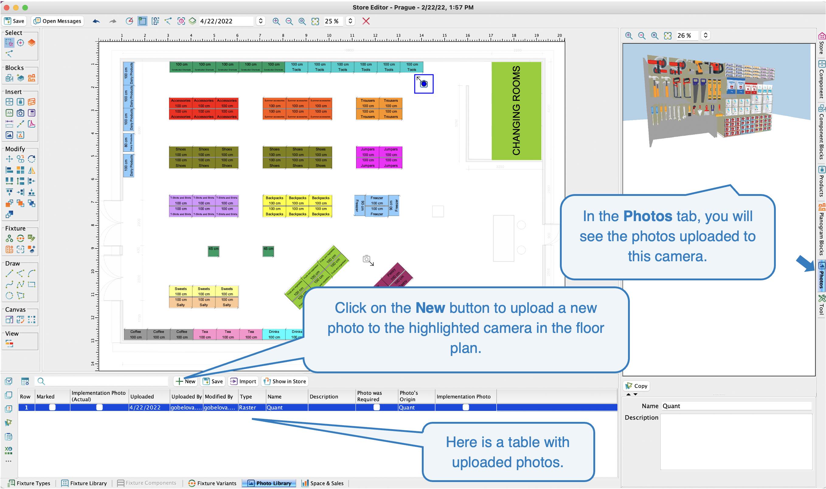 Inserting a Component into a Floor Plan | Manual | Quant - Intelligent ...