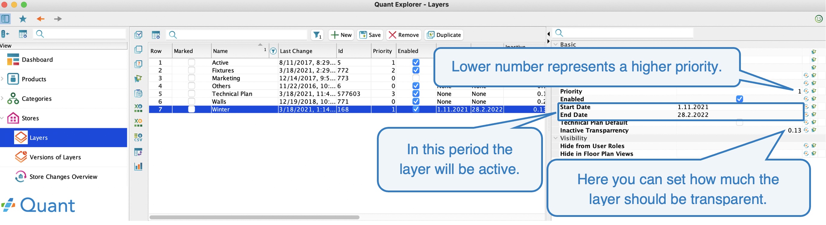 Floor Plan Layers | Manual | Quant - Intelligent Retail Platform