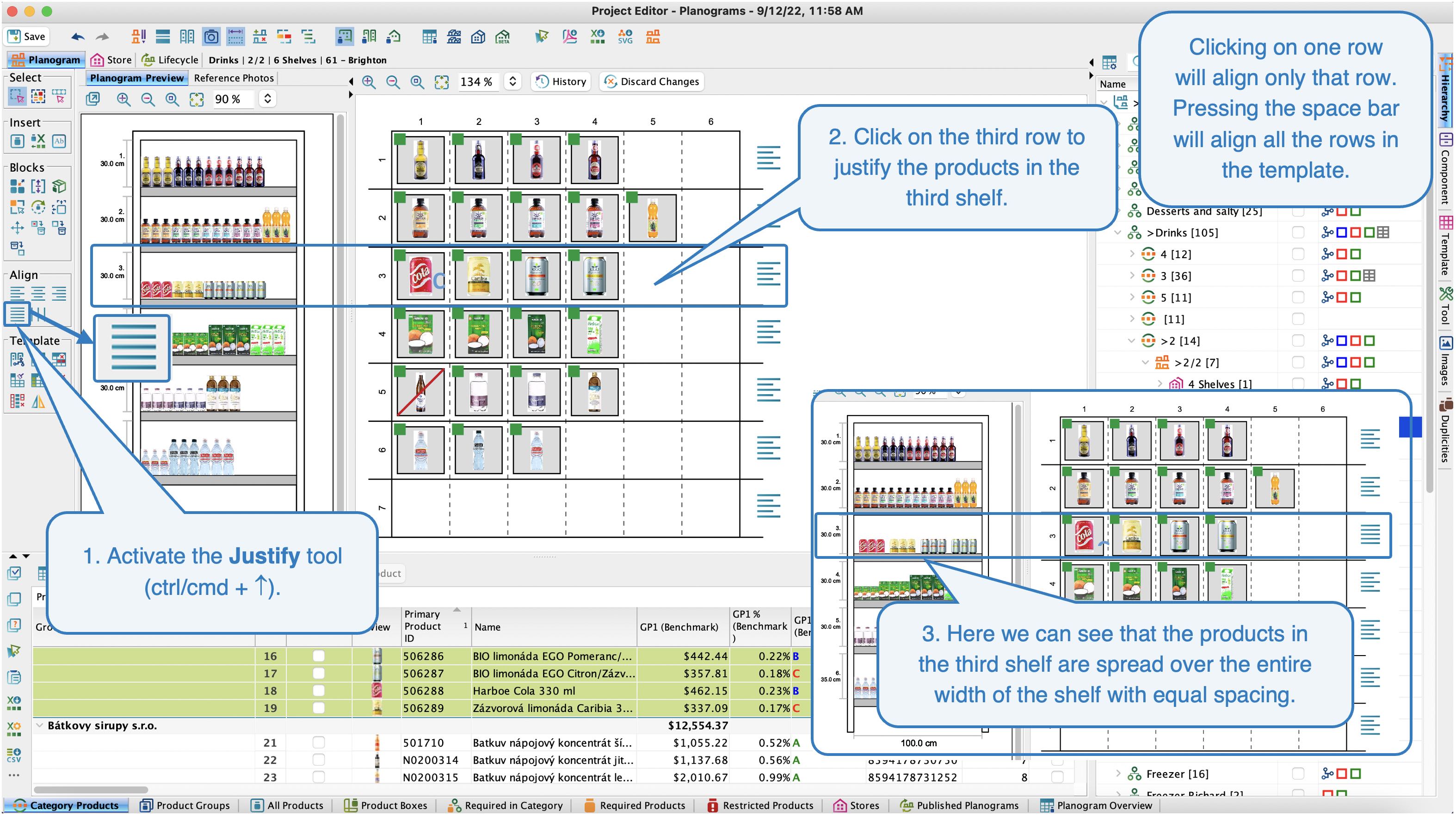 Planogram Template | Manual | Quant - Intelligent Retail Platform