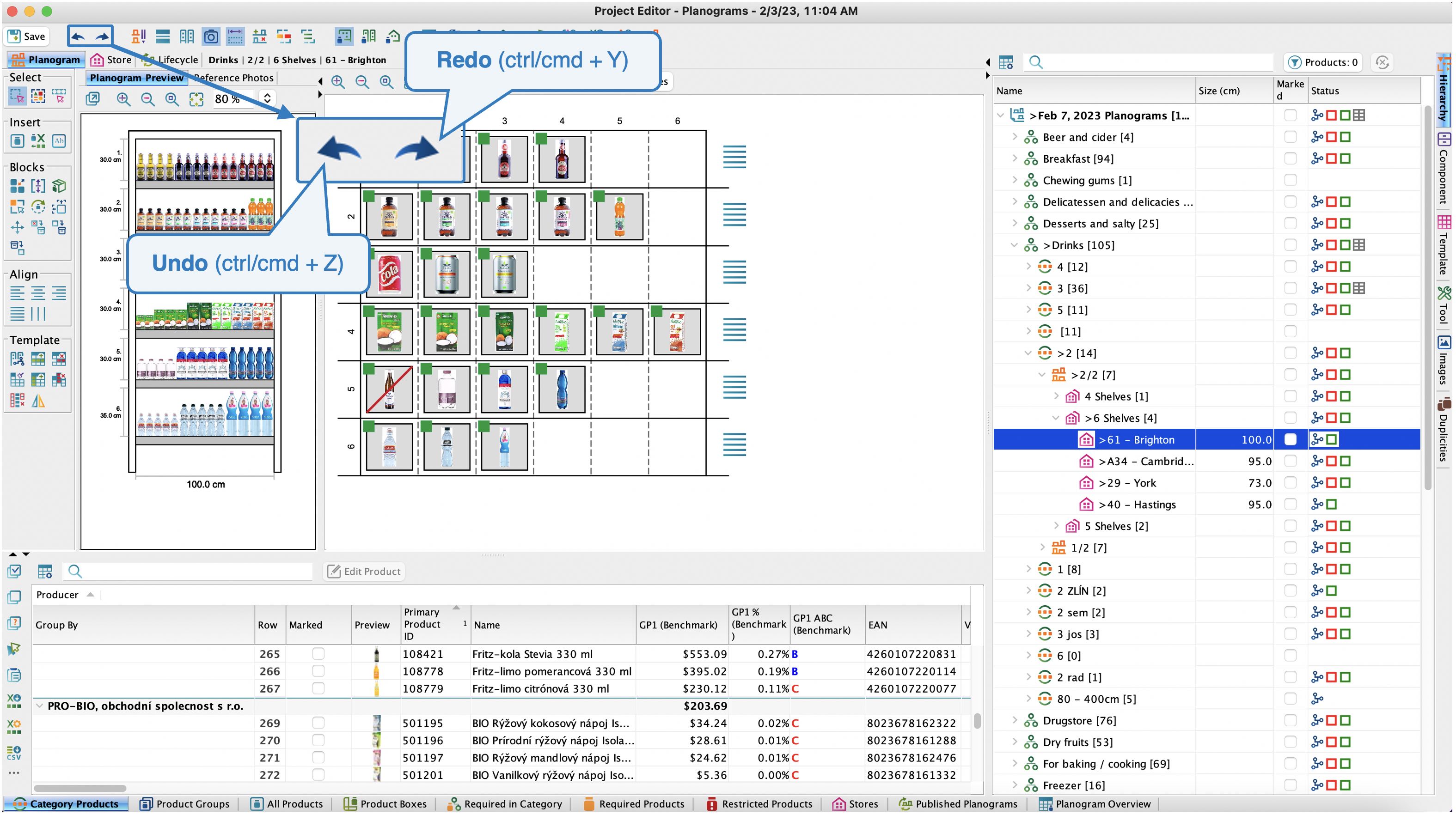 Planogram Template | Manual | Quant - Intelligent Retail Platform