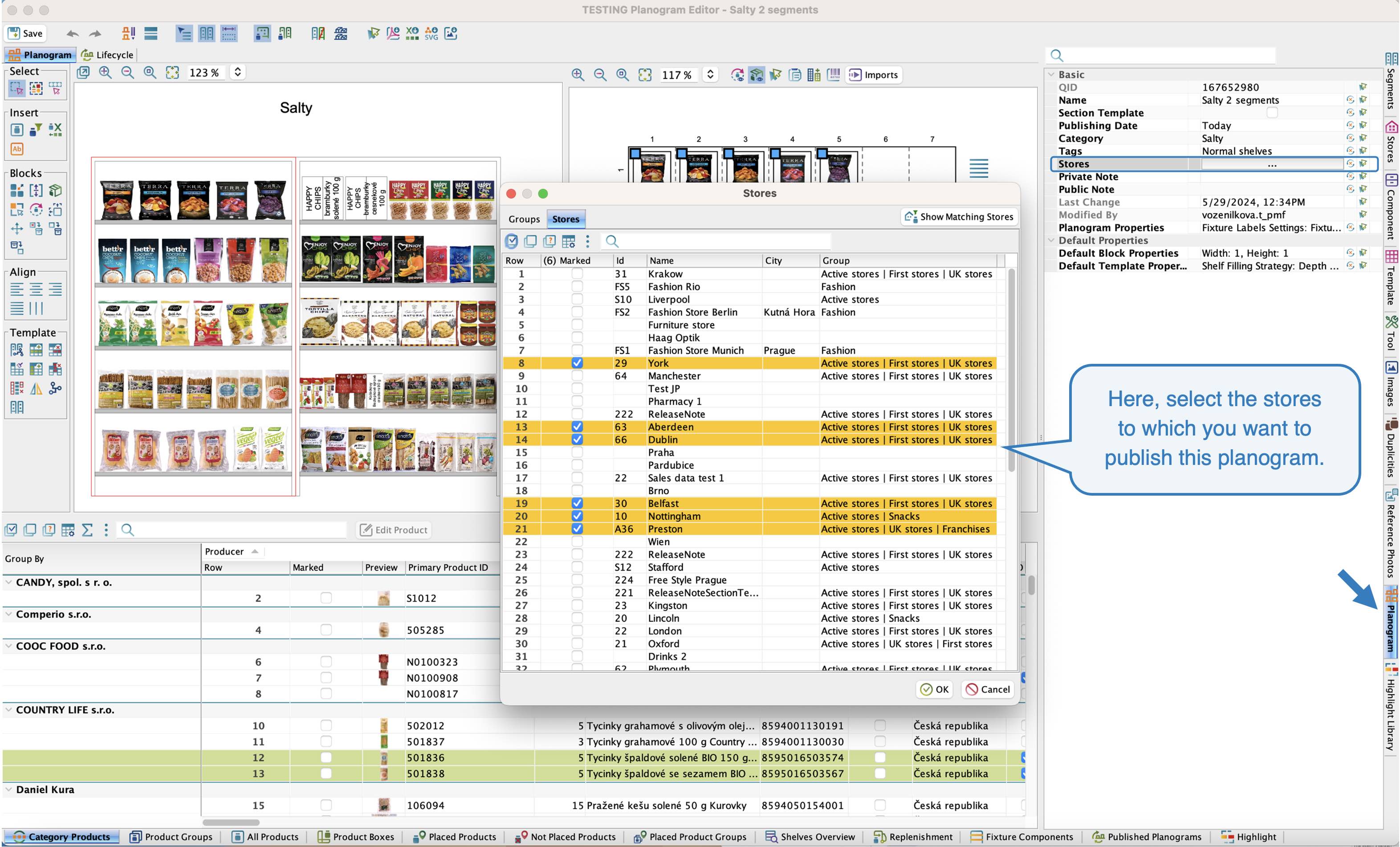 Planogram Editor Structure | Manual | Quant - Intelligent Retail Platform