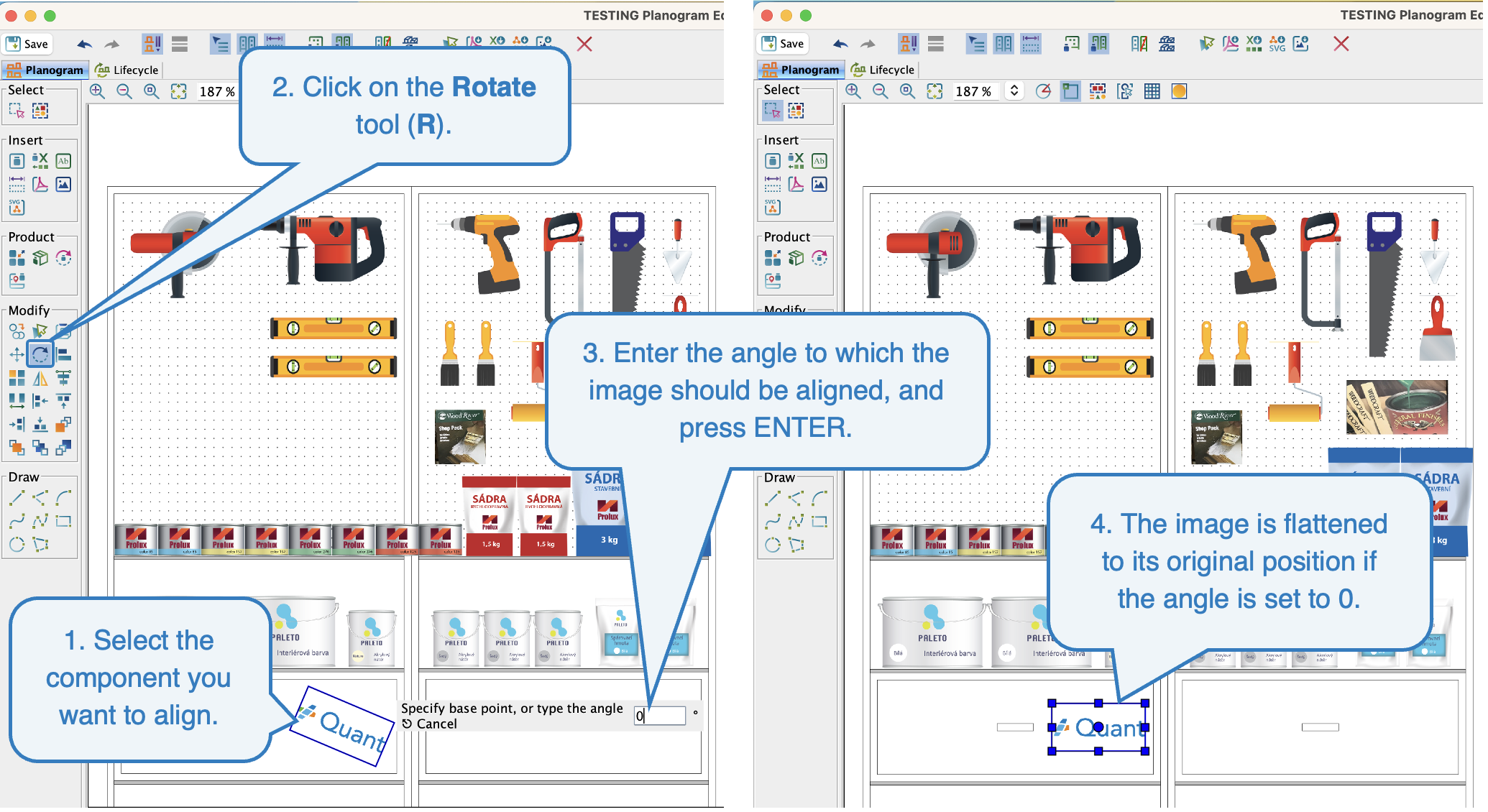 Free Style Planogram Layout Changes | Manual | Quant - Intelligent ...