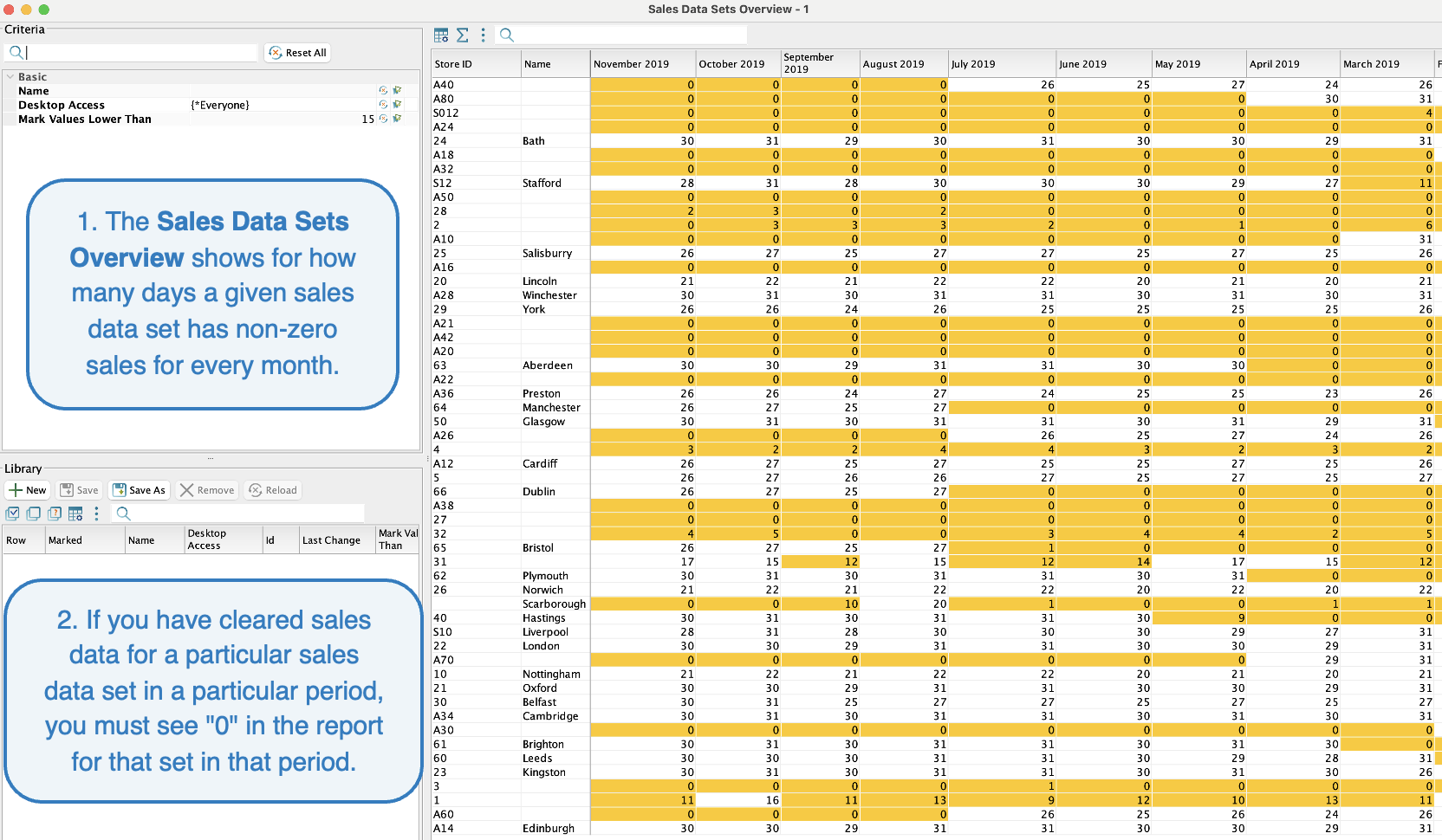 How to remove sales data from Quant? | Manual | Quant - Intelligent ...