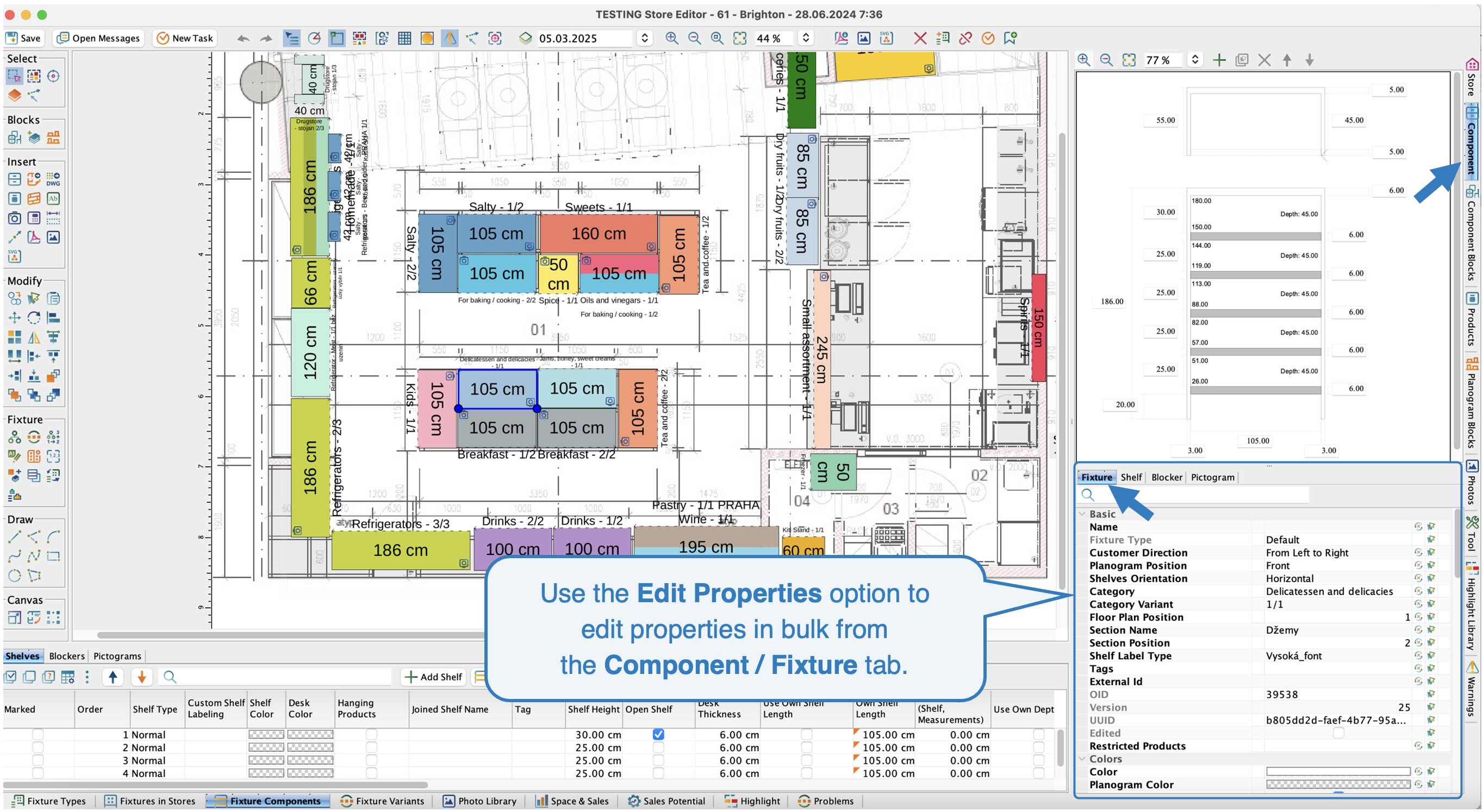 Bulk Editing of Fixtures | Manual | Quant - Intelligent Retail Platform