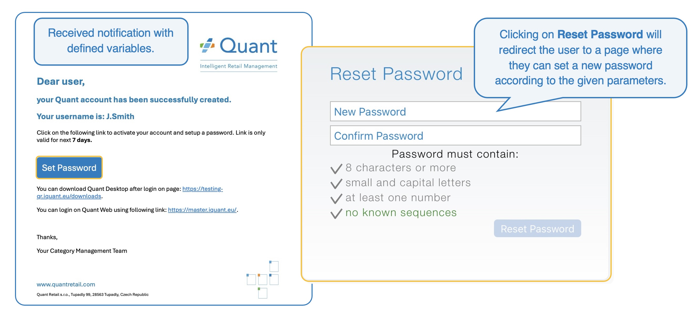 New Login Details Notification | Manual | Quant - Intelligent Retail ...