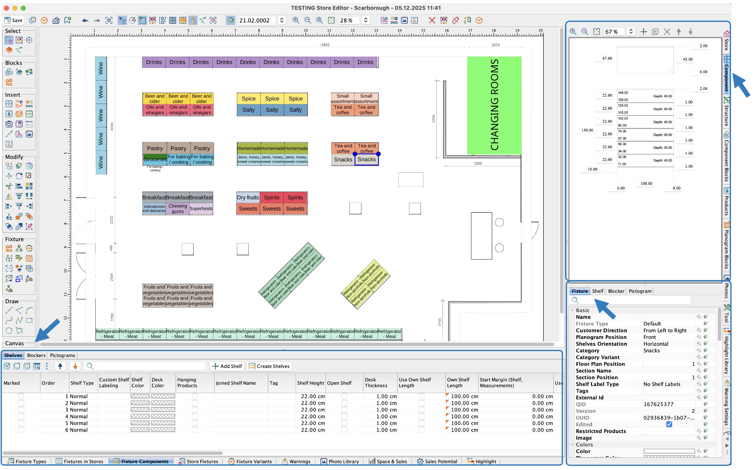 Fixture Editing | Manual | Quant - Intelligent Retail Platform