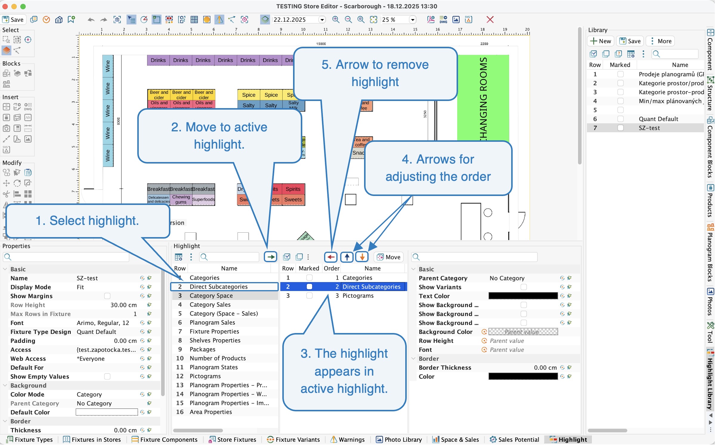 Floor Plan Highlight | Manual | Quant - Intelligent Retail Platform