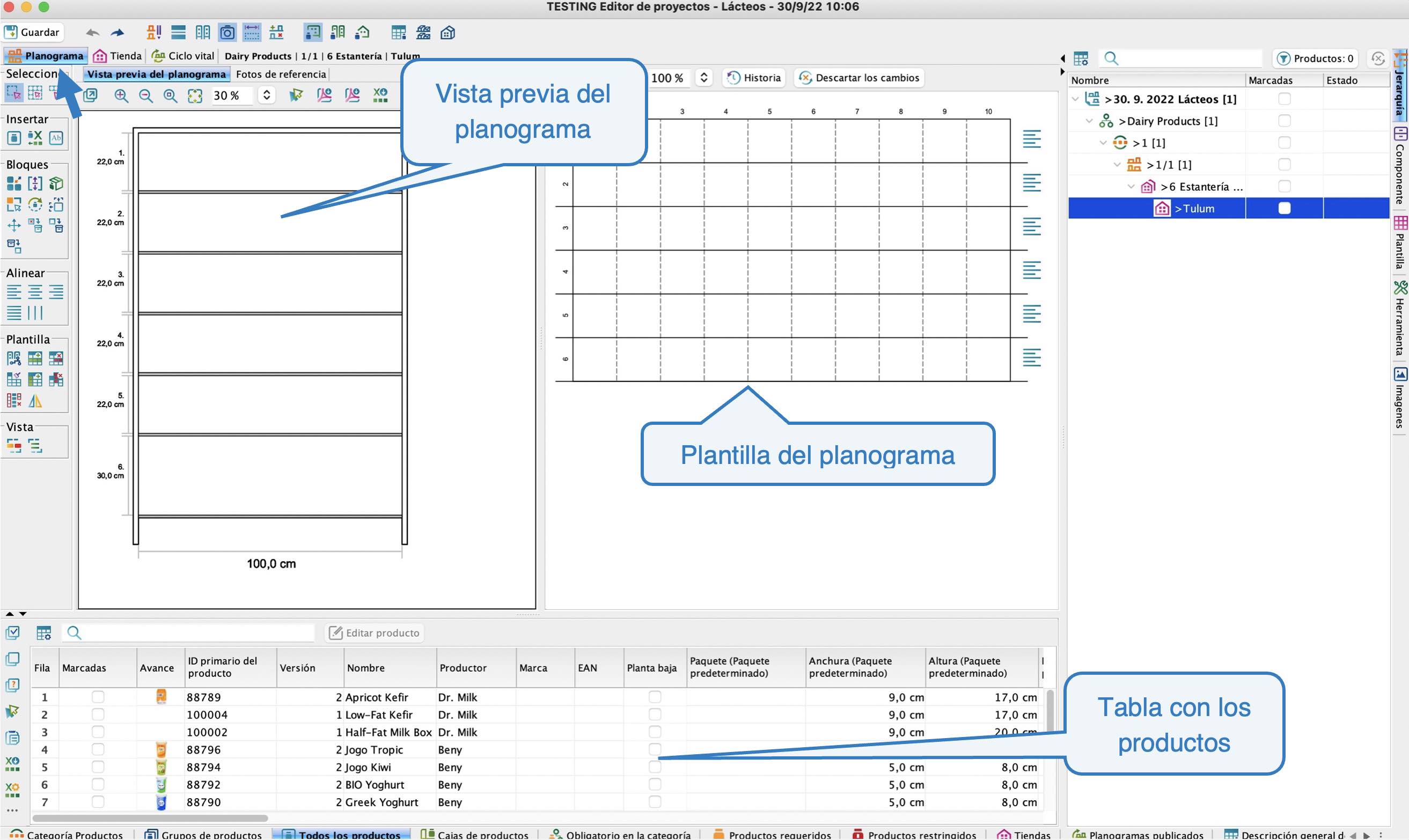 Creación de un planograma | Manual | Quant - Plataforma inteligente del ...