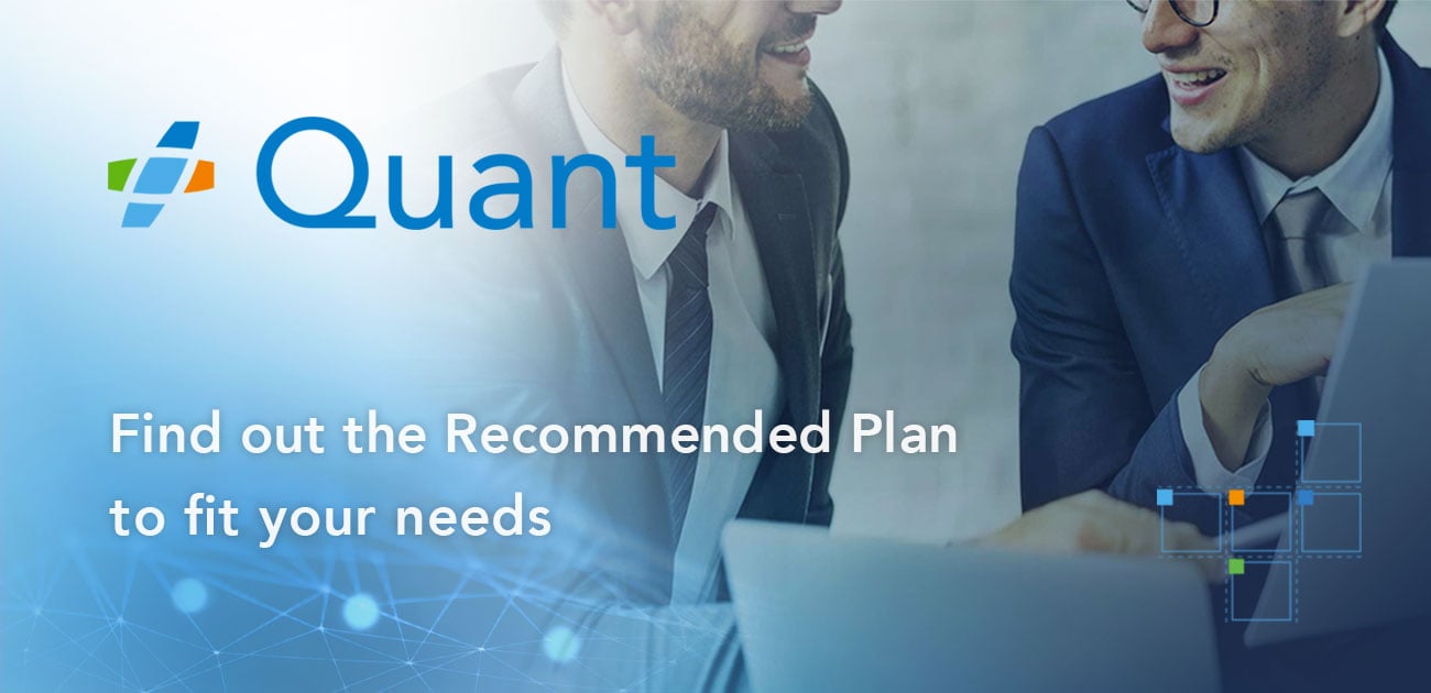 Recommend a Plan | Quant - Intelligent Retail Platform